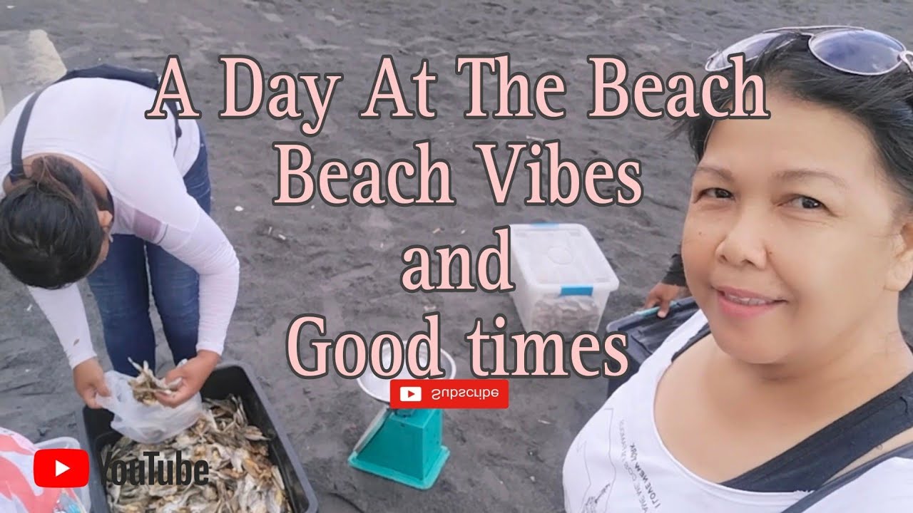 A Day At The Beach | Beach Vibes And Good Times 🏖️ - YouTube