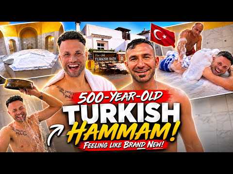 500-Year-Old Turkish Hammam 🇹🇷 | My First Traditional Turkish Bath Experience!