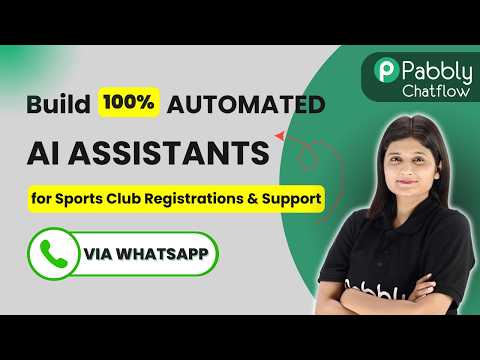 WhatsApp AI Chatbot for Sports Club Registrations & Support