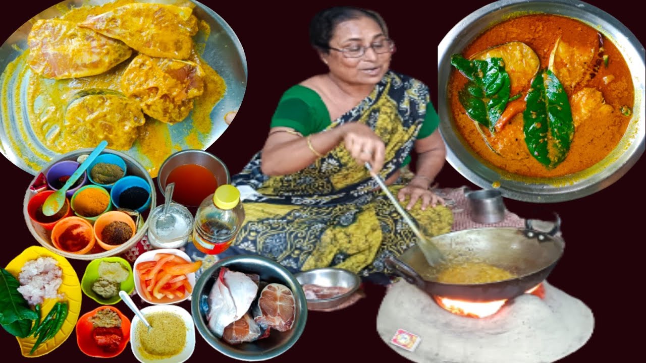 ঠাকুমার রান্না মা বানালেন//pangas macher recipe/pangas mach sorsebata ...