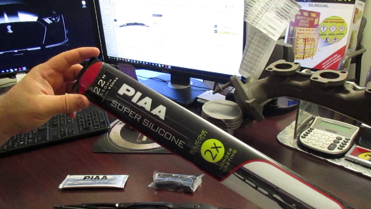 PIAA Super Silicone Wiper Blades - YouTube