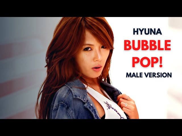Hyuna Bubble Pop Hair