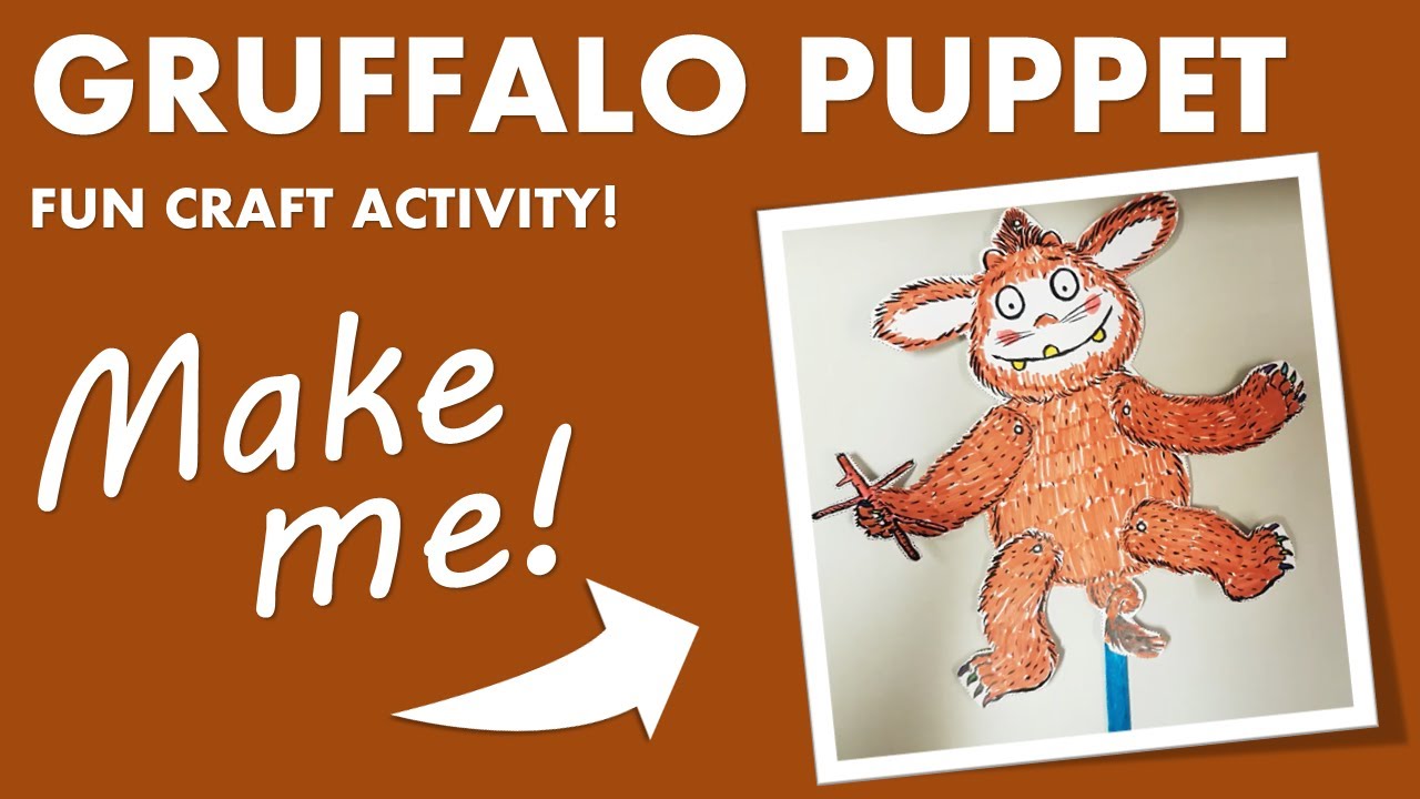 Gruffalo's Child craft activity - YouTube