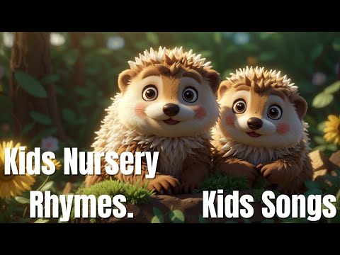 kids Rhymes Little Hedgehog Lovely Songs 💓 || Only Kids in English ️ ...
