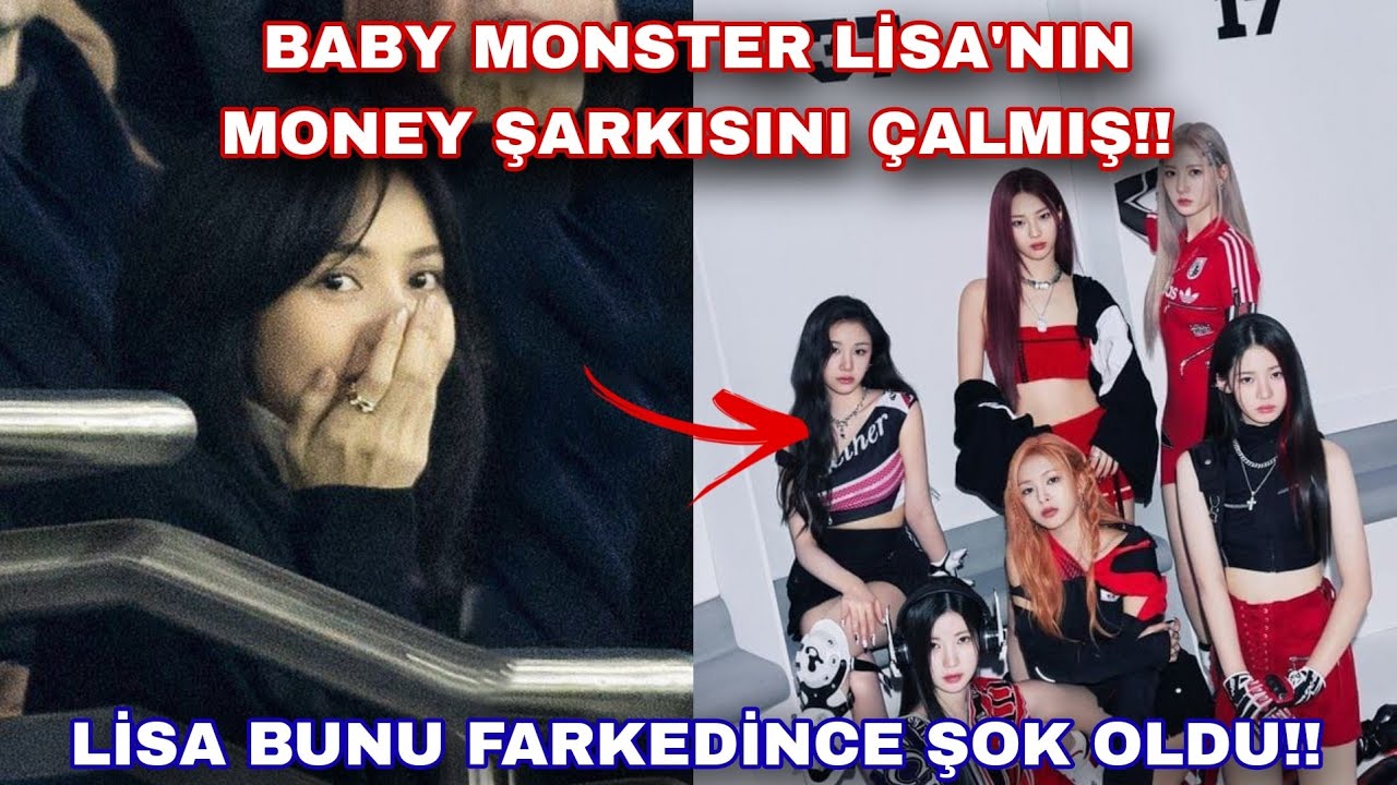 Baby Monster Lisa'nın Money şarkısını çalmış!! Lisa bunu fark edince ...