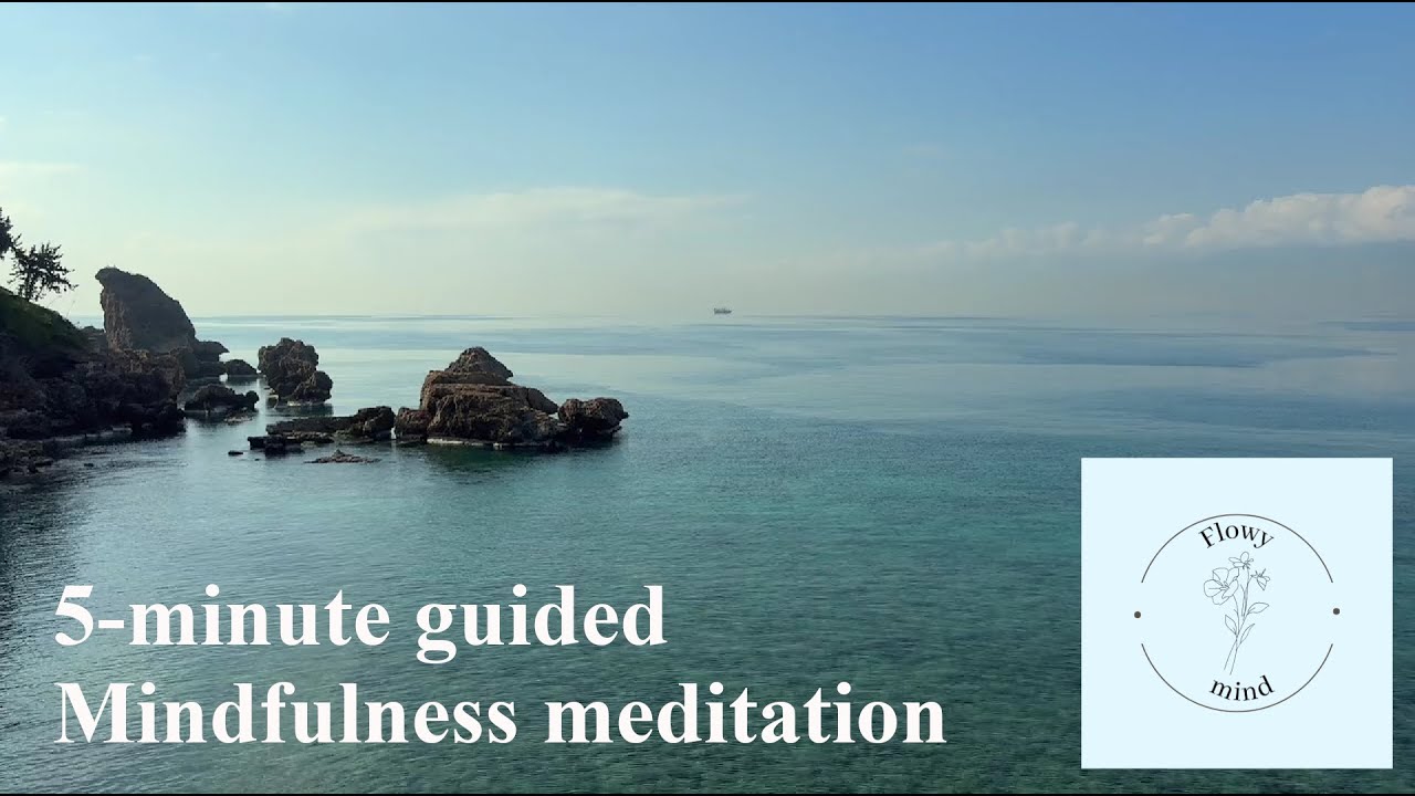 5-minute guided mindfulness meditation, male version - YouTube