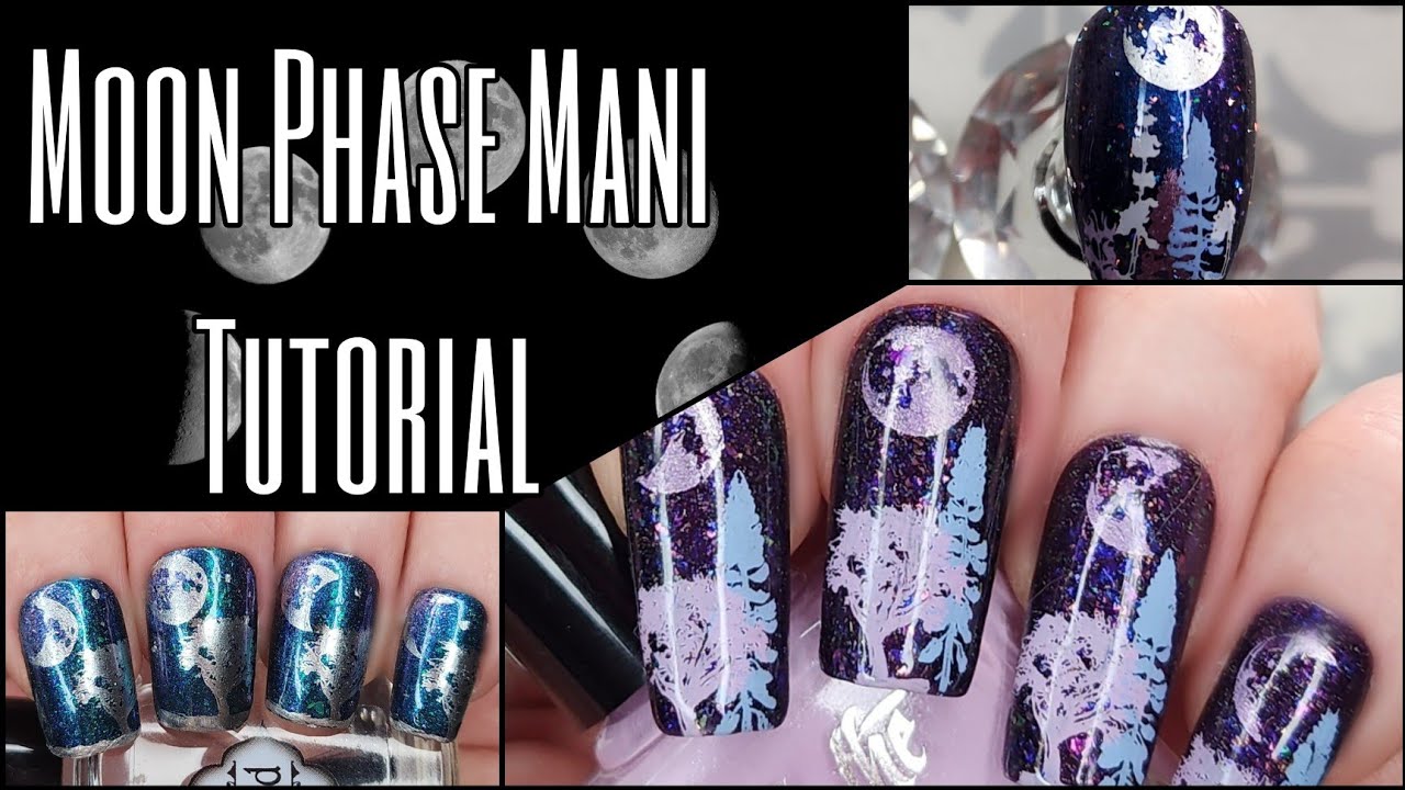 Moon Phase Mani Tutorial Nail Stamping Beautometry My Mani Box -- MoYou ...