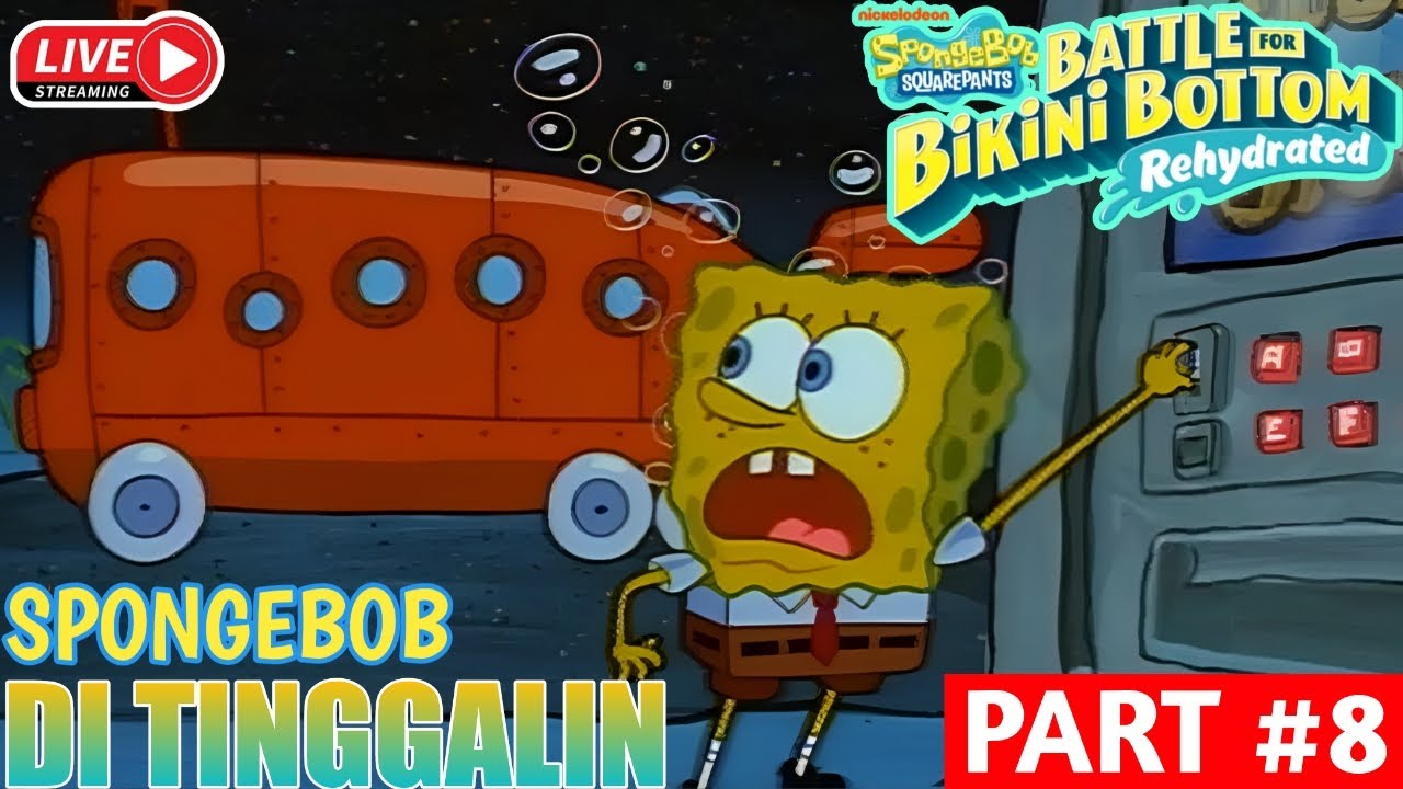 Spongebob sendirian di Rock Bottom | Spongebob battle for bikini bottom ...