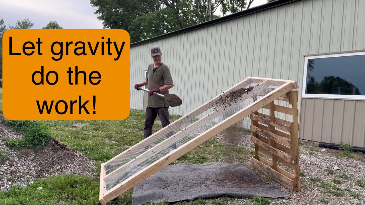 An inexpensive and easy to build screener for separating dirt from ...