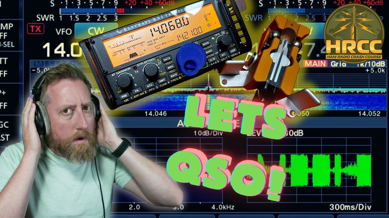 Live Ham Radio Contacts (SSB, CW, Digital?) QRPworks Morse Code Decoding - YouTube