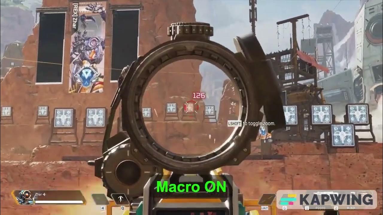 🔰 Apex Legends No Recoil Macro All Weapons LUA Script Logitech Mouse No Recoil Tricks S16 Update ...