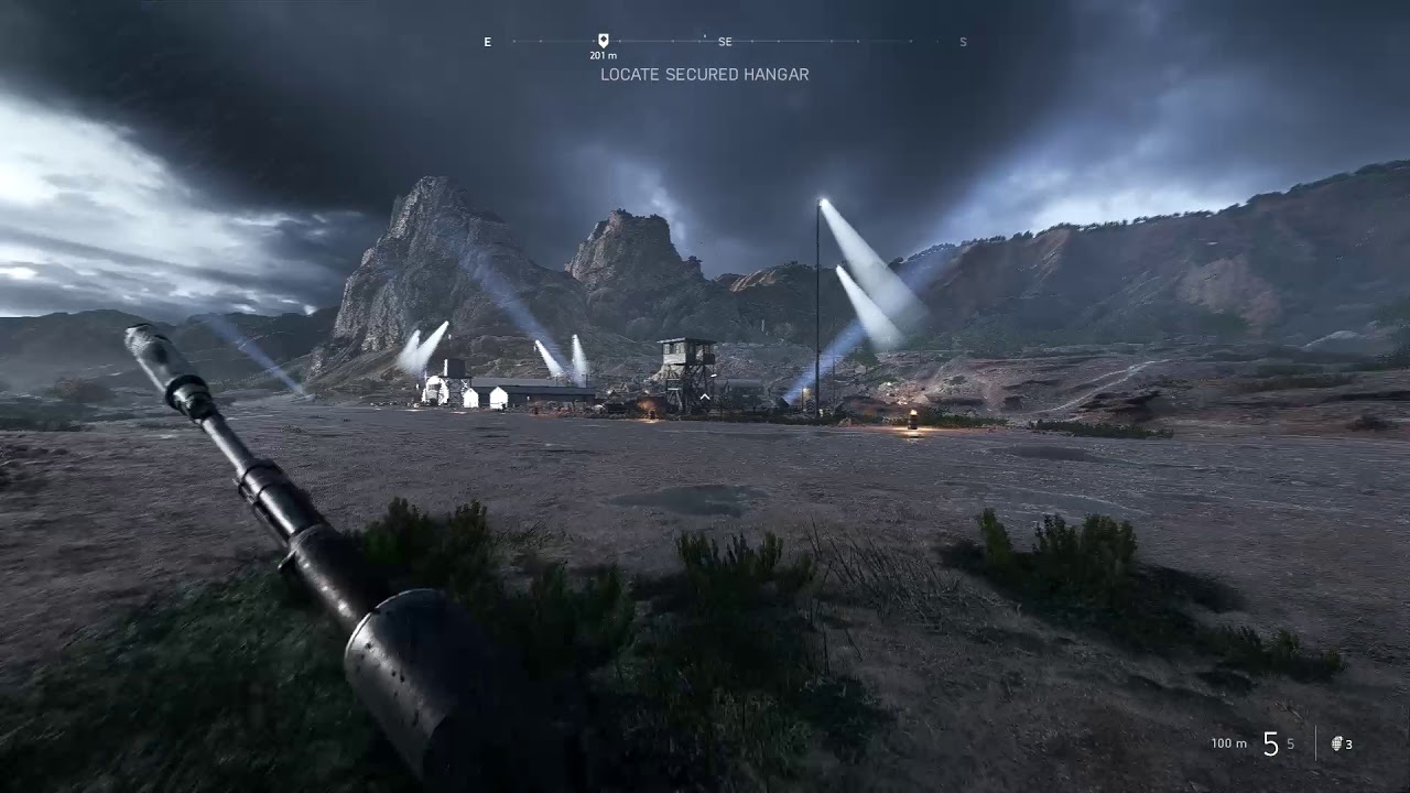 battlefield v 1st mission gameplay - YouTube