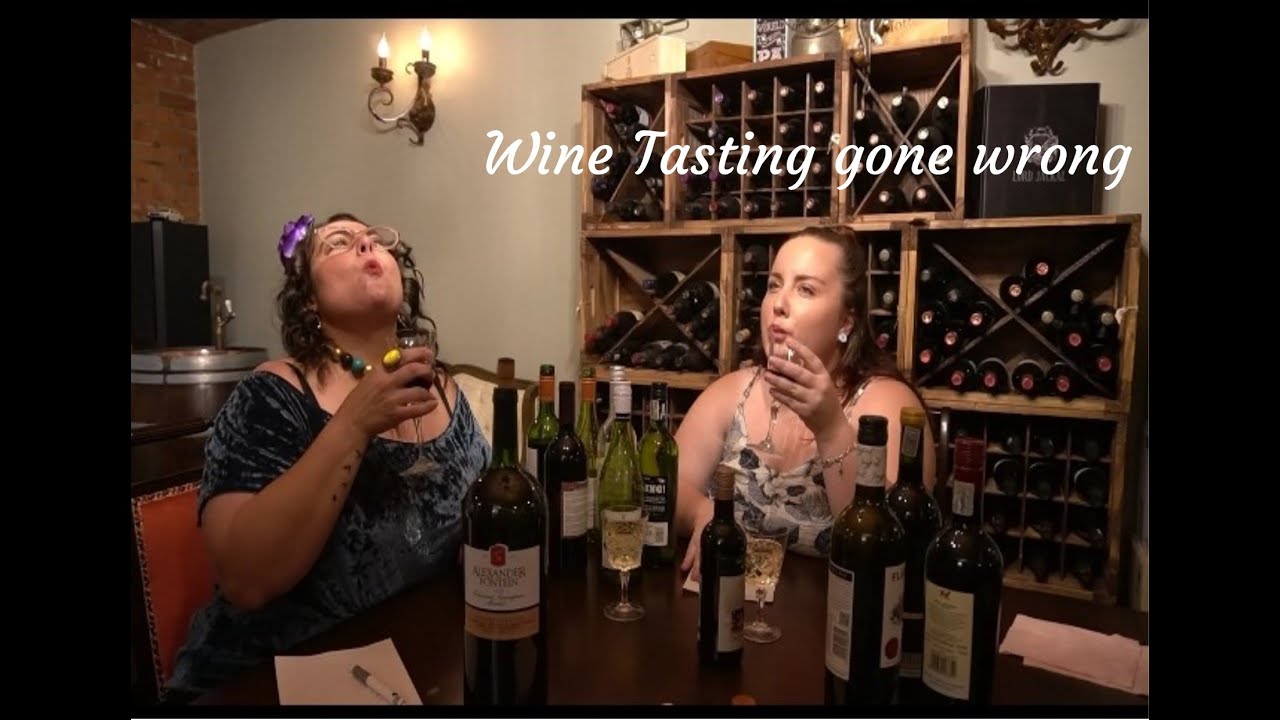 MILLY & TILLY Wine Tasting gone wrong - YouTube