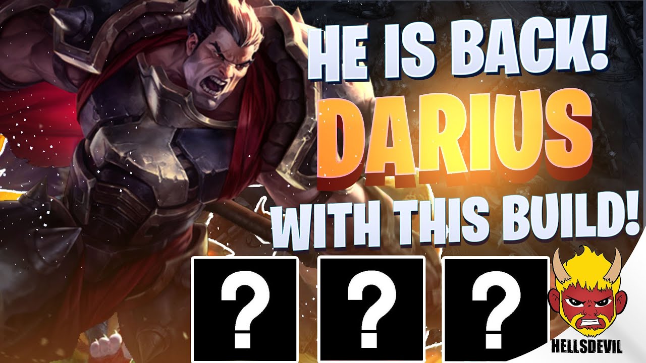 WILD RIFT | Darius Is BACK With This Build! | Challenger Darius ...