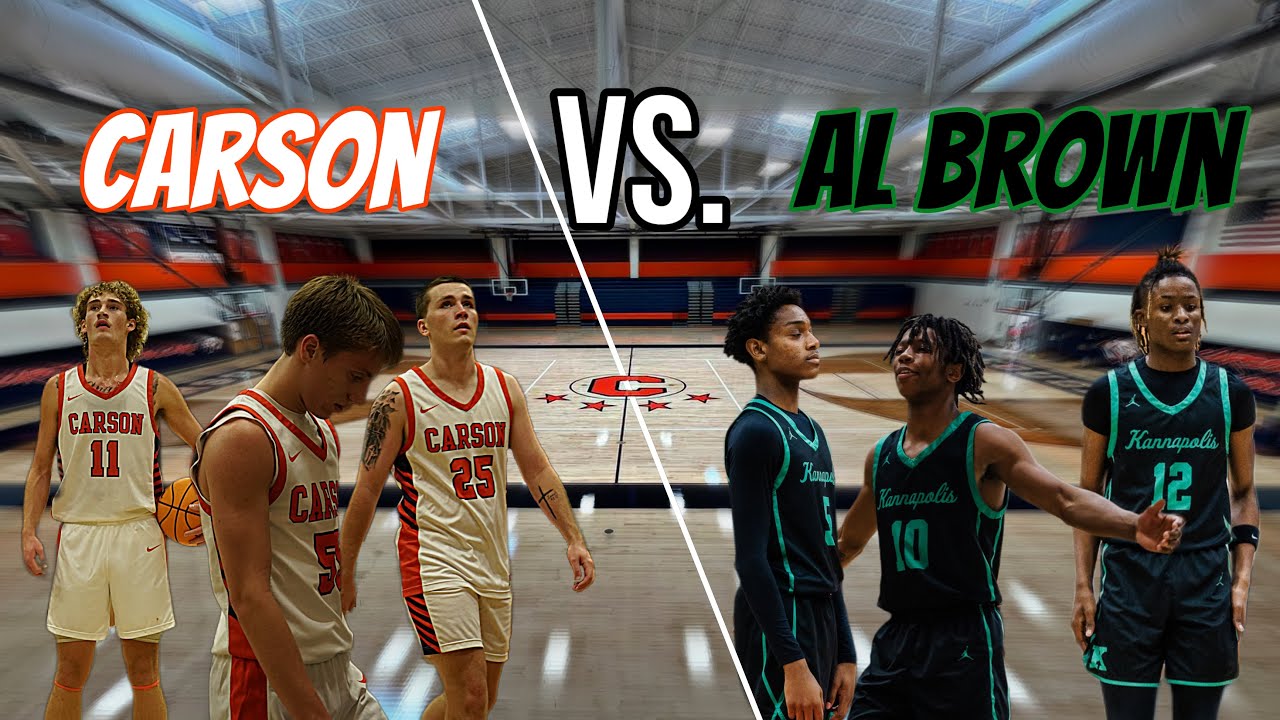 Carson Vs. AL Brown!! & THE STUDENT SECTION WAS LETTING THEM HEAR IT ...