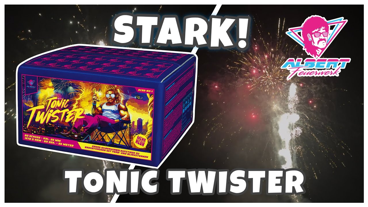 Tonic Twister von Albert Feuerwerk 🔥 | NEUHEIT 2025 🤩 | Pyro TV - YouTube