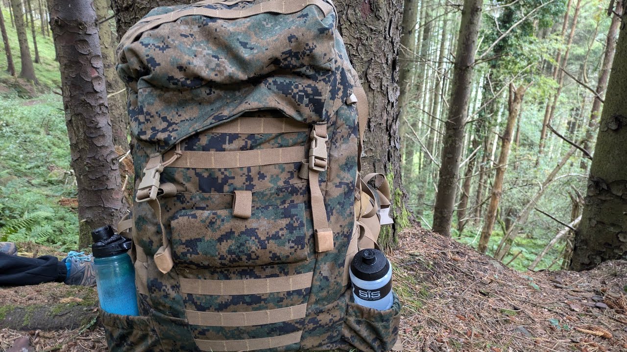 USMC ILBE Rucksack Ruck Test - YouTube