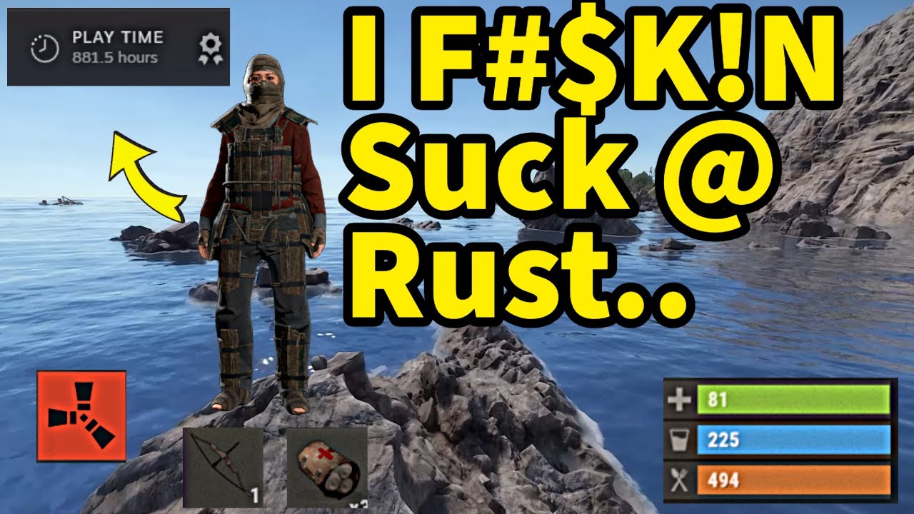 Rust - I played fresh wipe with barely 1k hours.. - YouTube