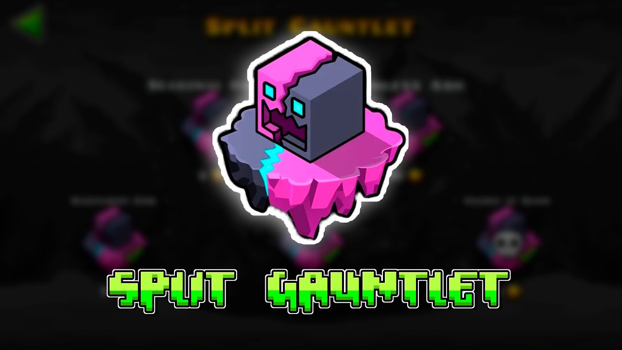 ''Split Gauntlet'' Complete [All Coins] | Geometry Dash - YouTube