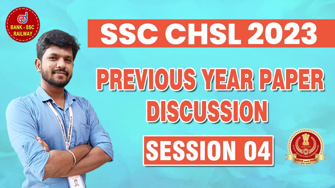 SSC CHSL 2023 Previous Year Question Paper Live Discussion Ssc Exam ssc-chsl-2023-previous-year-question-paper-live-discussion-ssc-exam