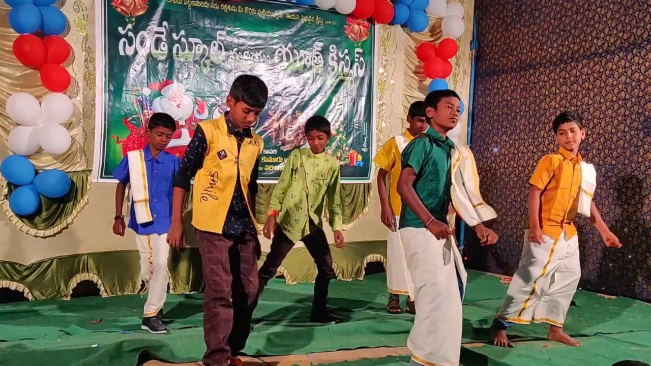 Pasuvula pakalo puttadu Christmas action song by Sunday school ...