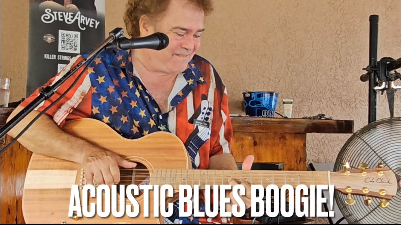 Acoustic John Lee Hooker Styled Guitar Boogie On The New Australian ...