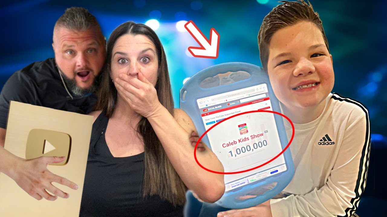 7 YEAR OLD GETS 1 Million SUBSCRIBERS on HIS YOUTUBE CHANNEL!! - YouTube