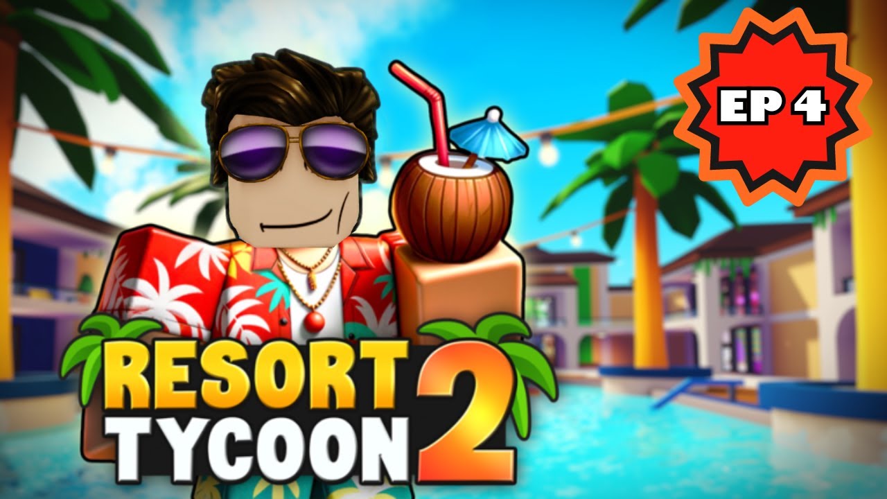 TROPICAL RESORT TYCOON 2 Roblox MAGMA MOTEL & VILLA - YouTube