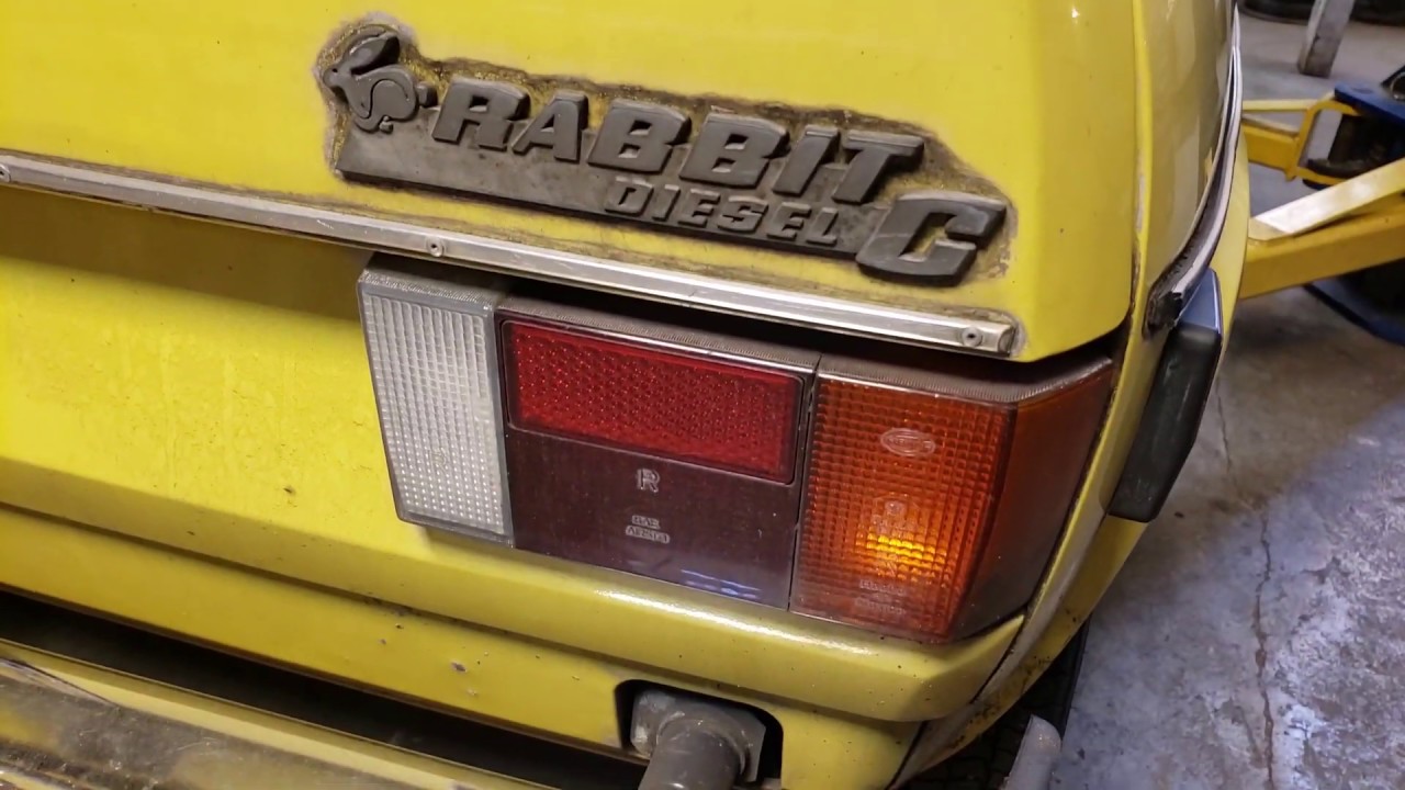 I am Truly Honored to Work on a 1 Owner Daily Driven 79 Rabbit Diesel ...