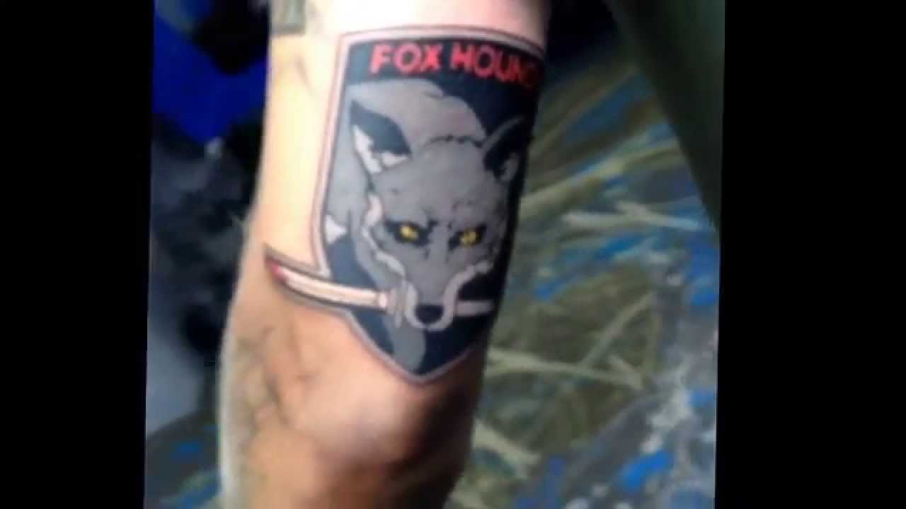 Metal gear solid geek tattoo - YouTube