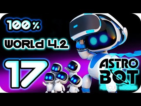 Astro Bot: Rescue Mission Walkthrough Part 17 | 100% (PS4 PSVR) World 4 ...