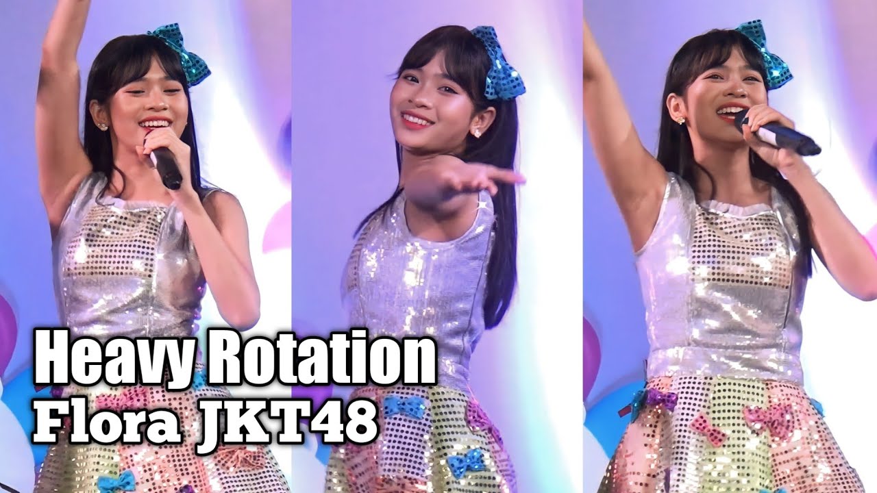 [Vertical Cam] Flora JKT48 - Heavy Rotation | Lazada Epic Surprise ...