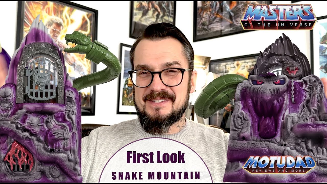 MotU Origins Snake Mountain | First Look | Preview | MotU | MotUDad ...