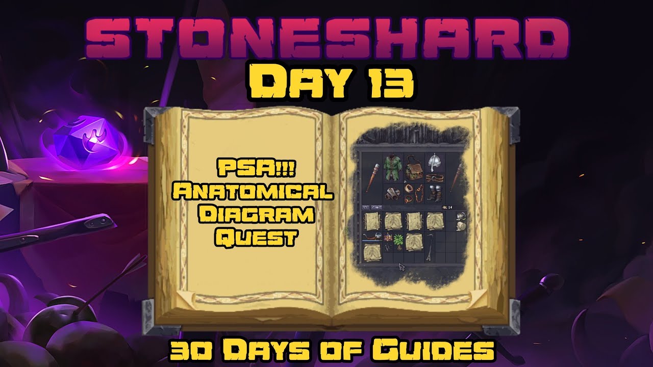 Anatomical Diagram quest - Stoneshard - 30 days of guides 13 - YouTube