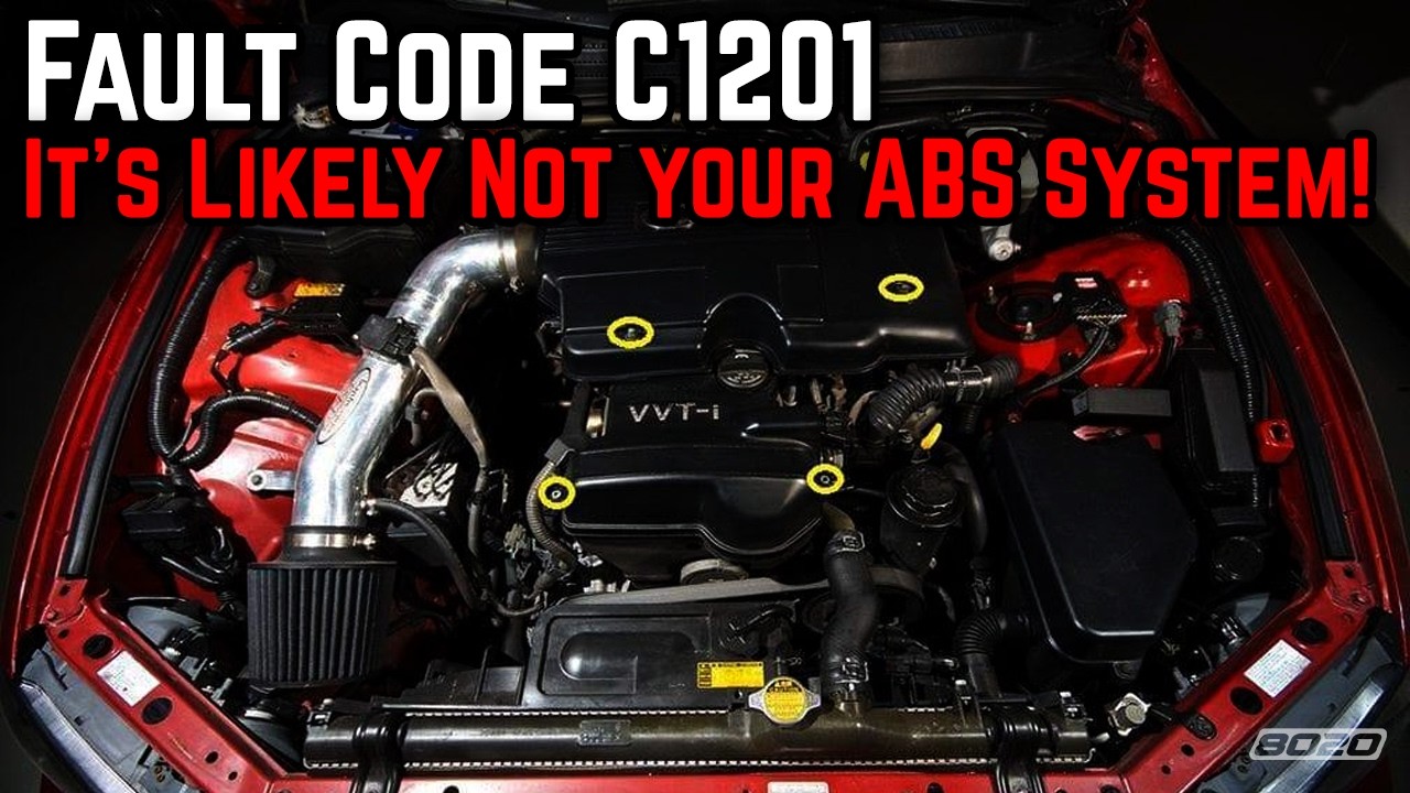 C1201 Code Explained: The ABS/VSC ‘Pointer’ Code EVERYONE Misreads ...