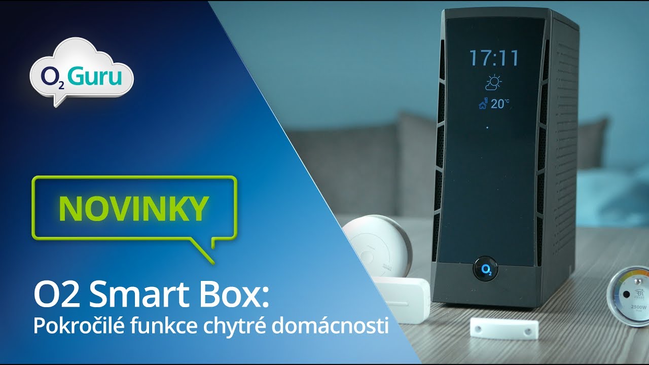 O2 Smart Box - Pokročilé funkce chytré domácnosti - YouTube