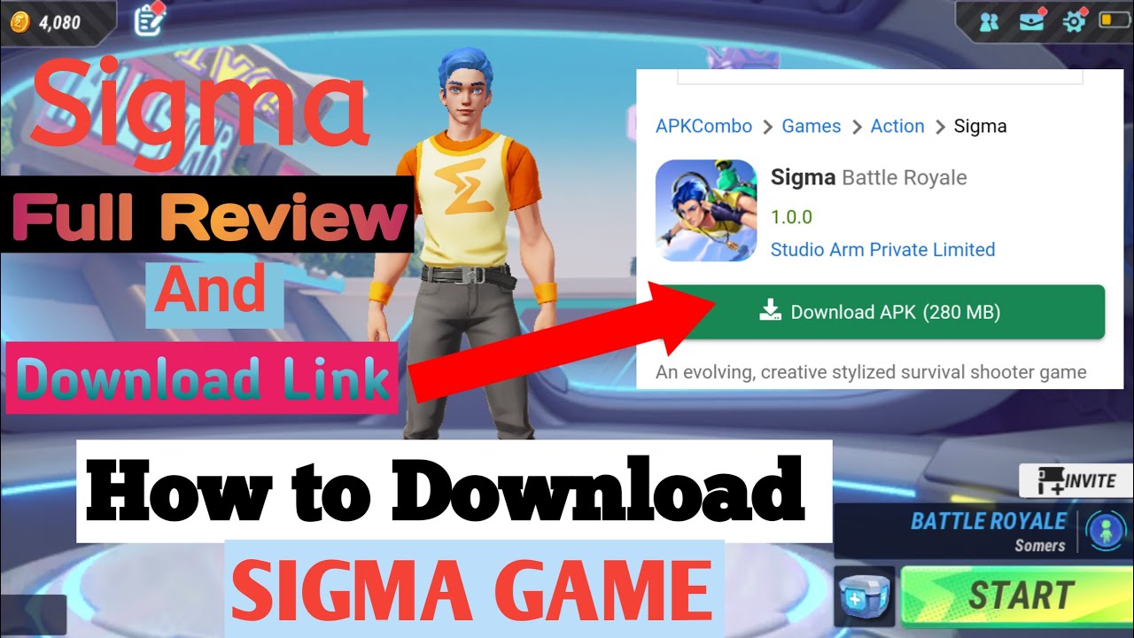 How to Download Sigma game//Game Review//Full Detail - YouTube