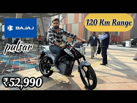 New 2025 NS Pulsar Electric Version| ₹52,990 | 120 Km Range| Most ...