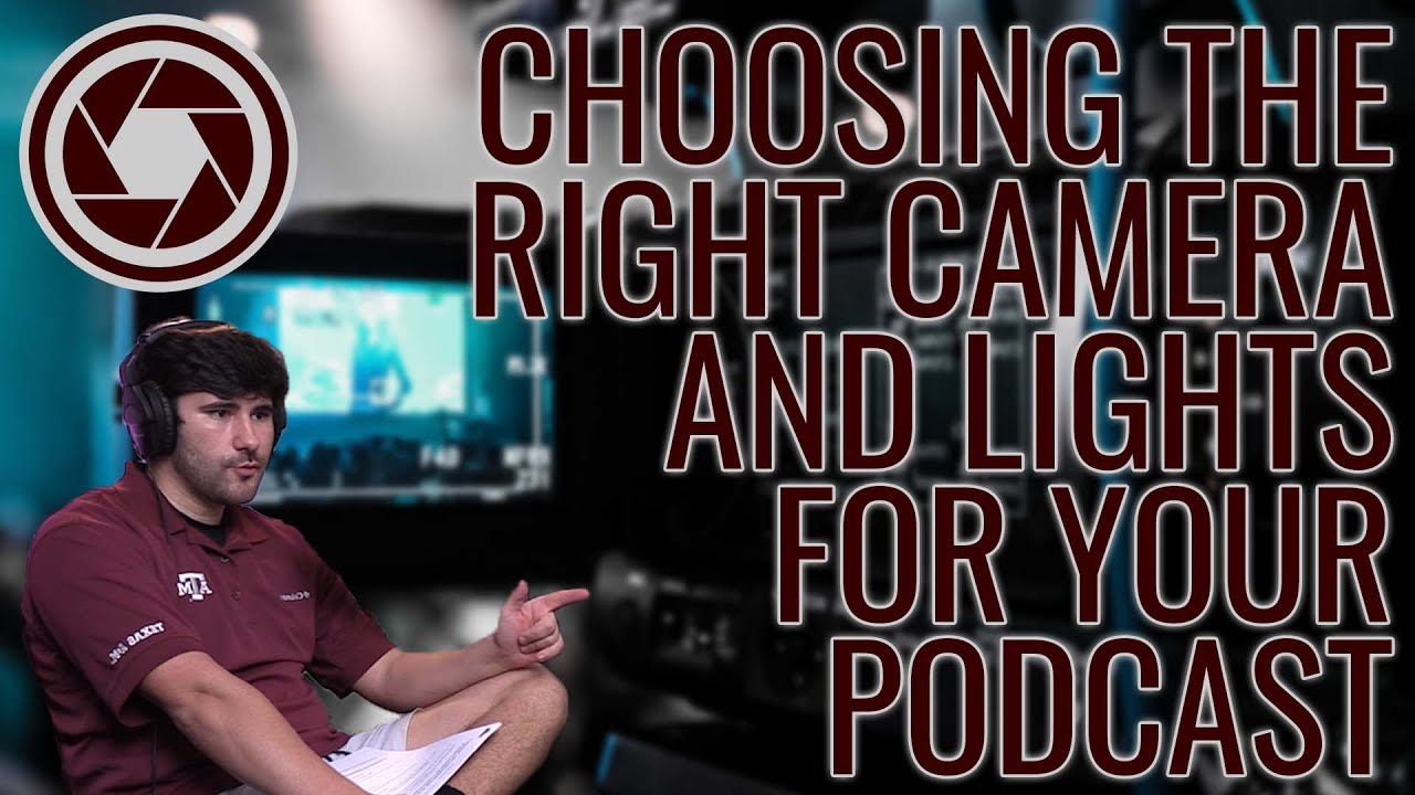 Podcasting in 2 Minutes | Choosing the Right Camera and Lights For Your ...