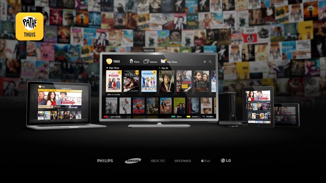 Cinema commercial with animation for Pathé Thuis - YouTube