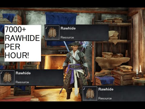 EASY Rawhide farm. 7000+ Rawhides or 2000+ gold PER HOUR. New World ...