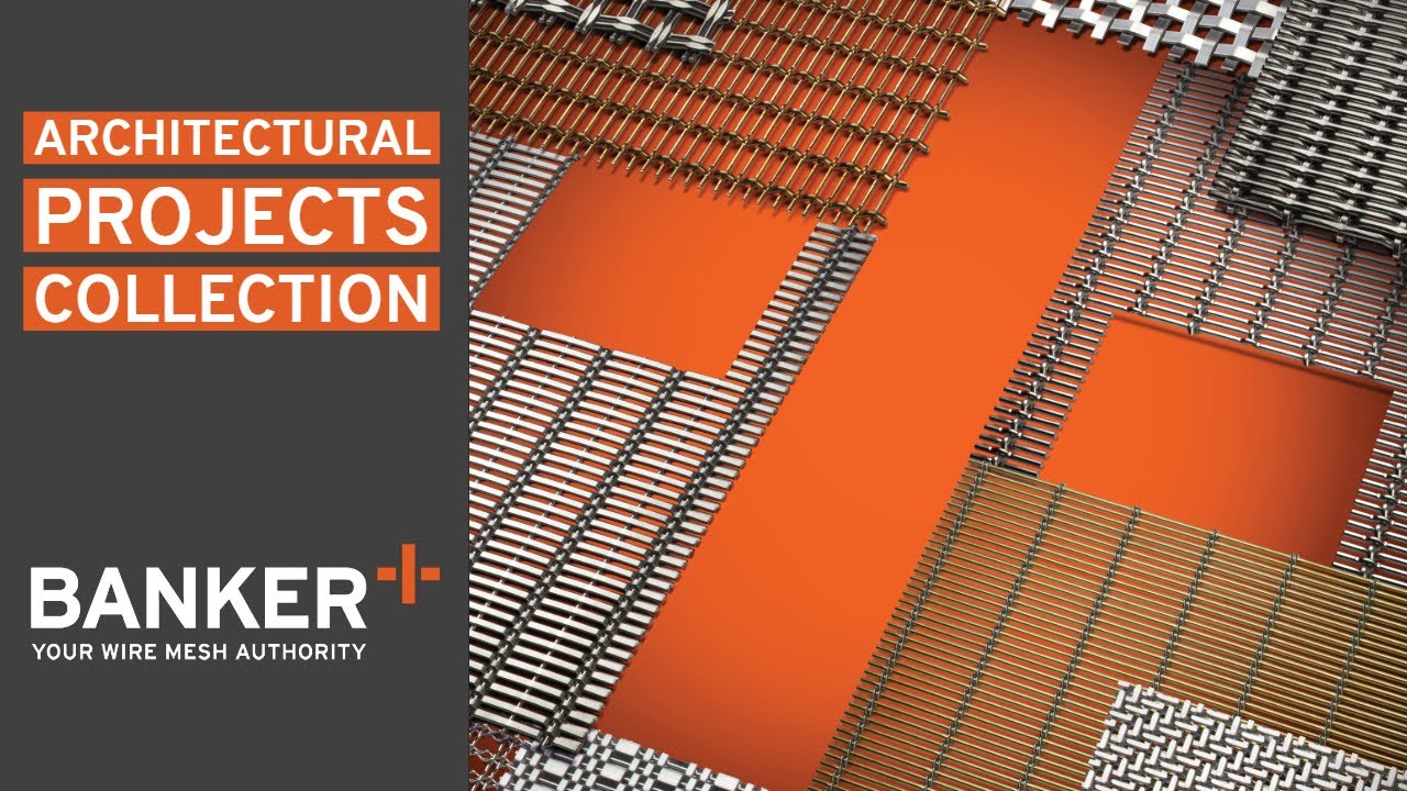 Banker Wire Architectural Projects Collection - Wire Mesh - YouTube