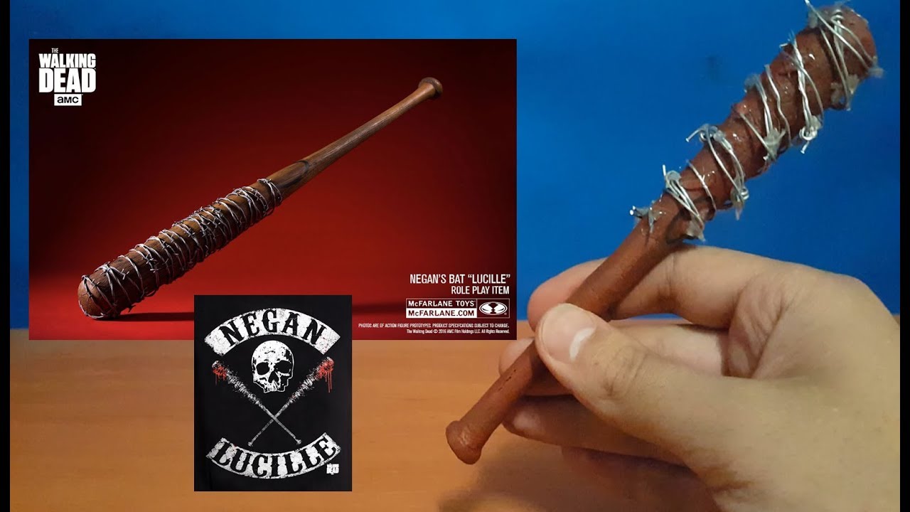 Como hacer a Lucille - Tutorial how to make Negans Bat - YouTube