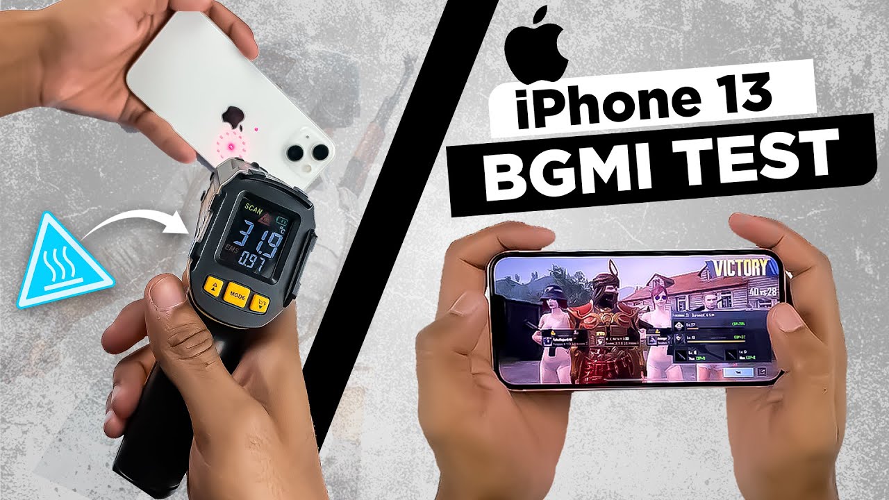 iPhone 13 BGMI TEST | Heating issues Kitna hai? #iphone13 - YouTube