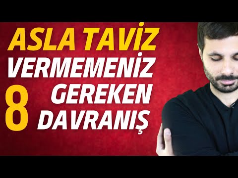 BİR İLİŞKİDE ASLA TAVİZ VERMEMENİZ GEREKEN SEKİZ DAVRANIŞ - Şu 8 şeye  baştan hoşgörü göstermeyin !