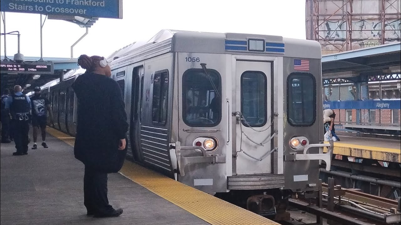 SEPTA Metro Market-Frankford Line (L Line) Westbound Ride from ...