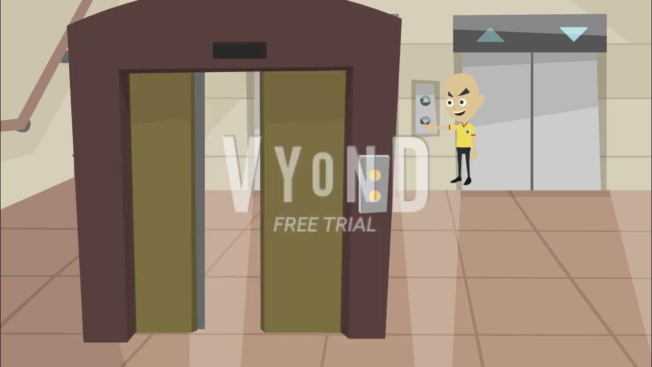 Caillou Rides the Service Elevator/ Kicked Out/Grounded - YouTube