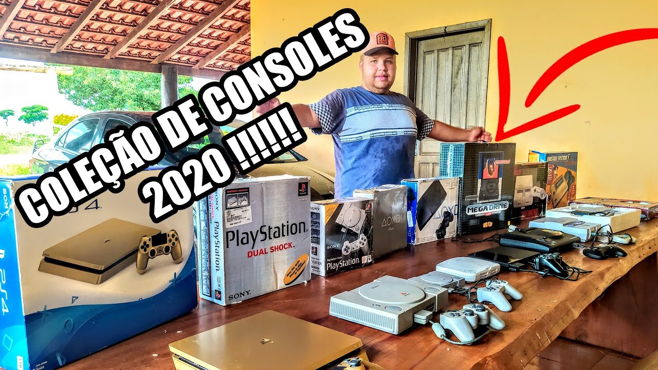 MINHA COLEÇÃO DE VIDEO GAMES 2020 !!! - YouTube
