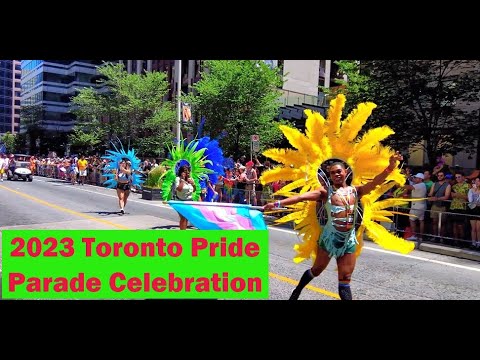 2023 Toronto Pride Parade Celebration/ Huge crowd -Yonge St #pride # ...