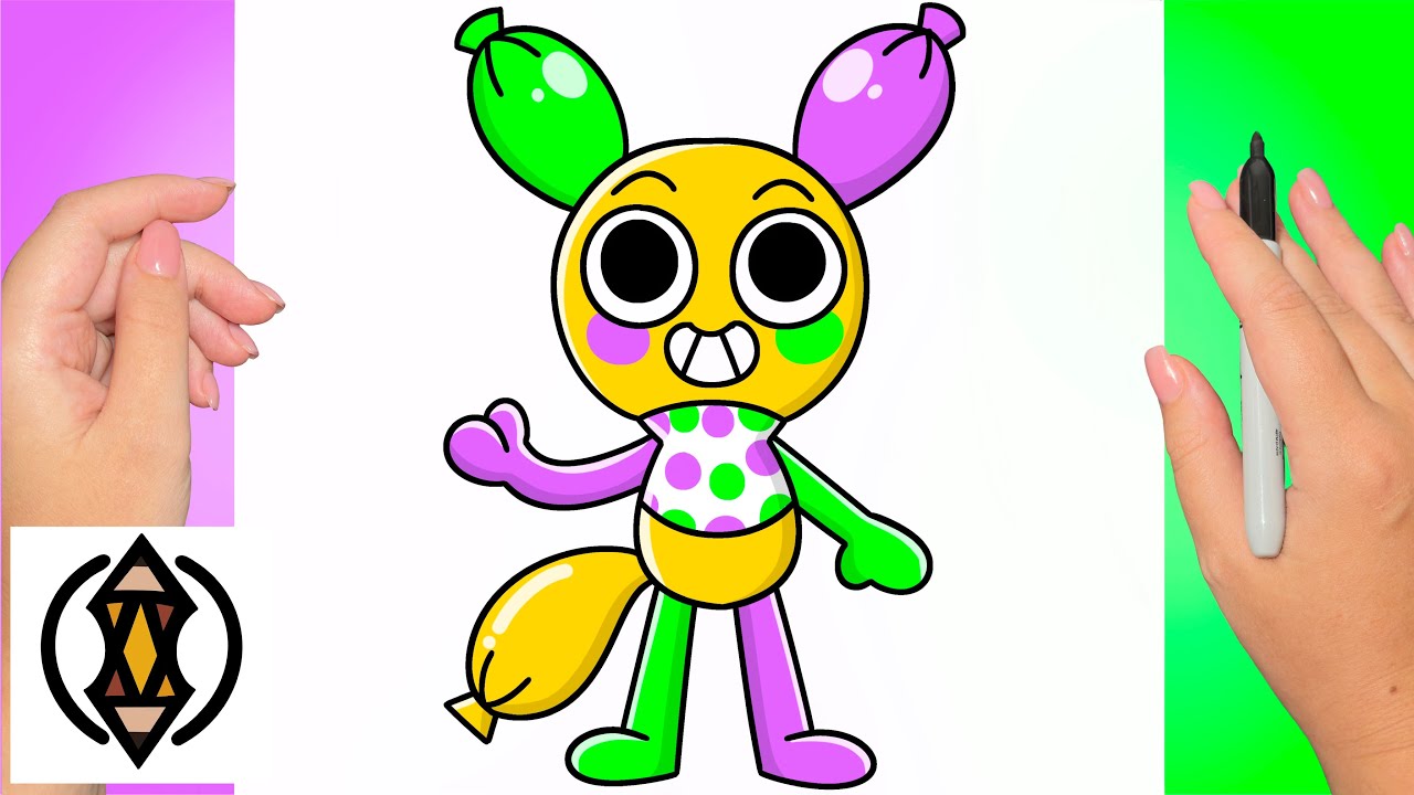 How To Draw Looey | Dandy’s World - YouTube